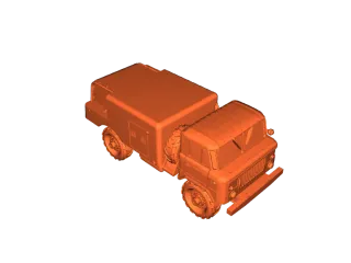 GAZ 66 - TDA-M fog engine (1-160) by Slanjonok | Download free STL ...
