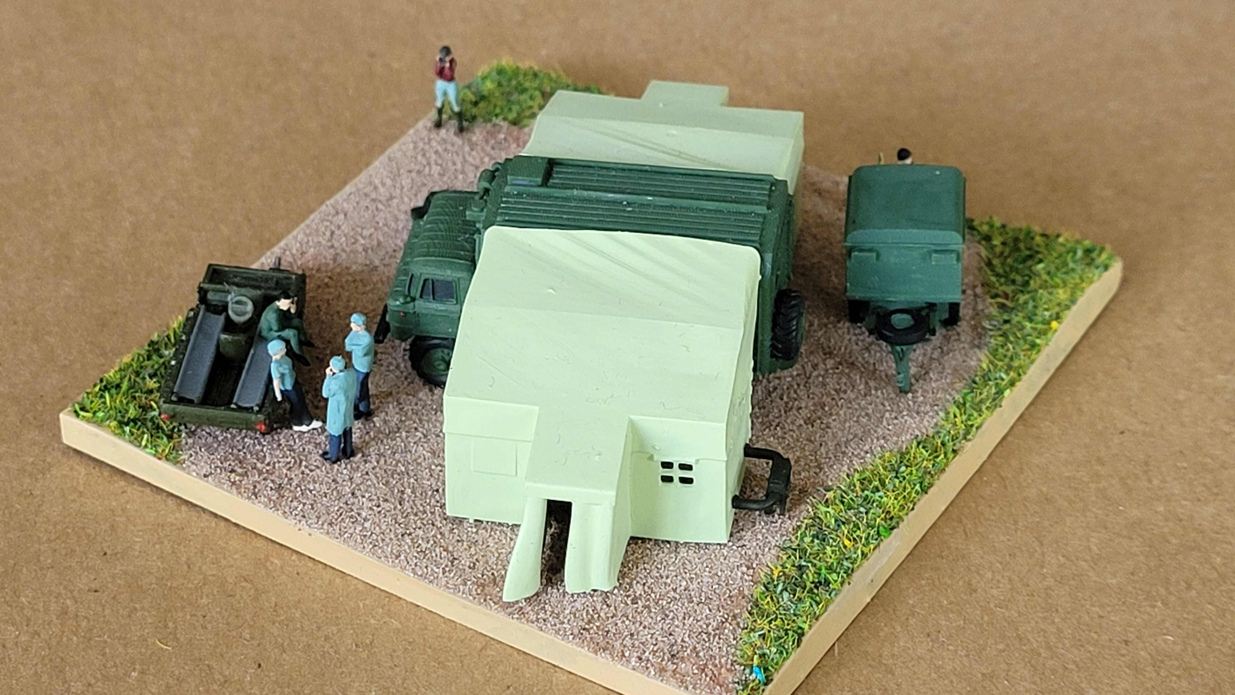GAZ 66 - AP-2 Mobile hospital (1-160) by Slanjonok | Download free STL ...