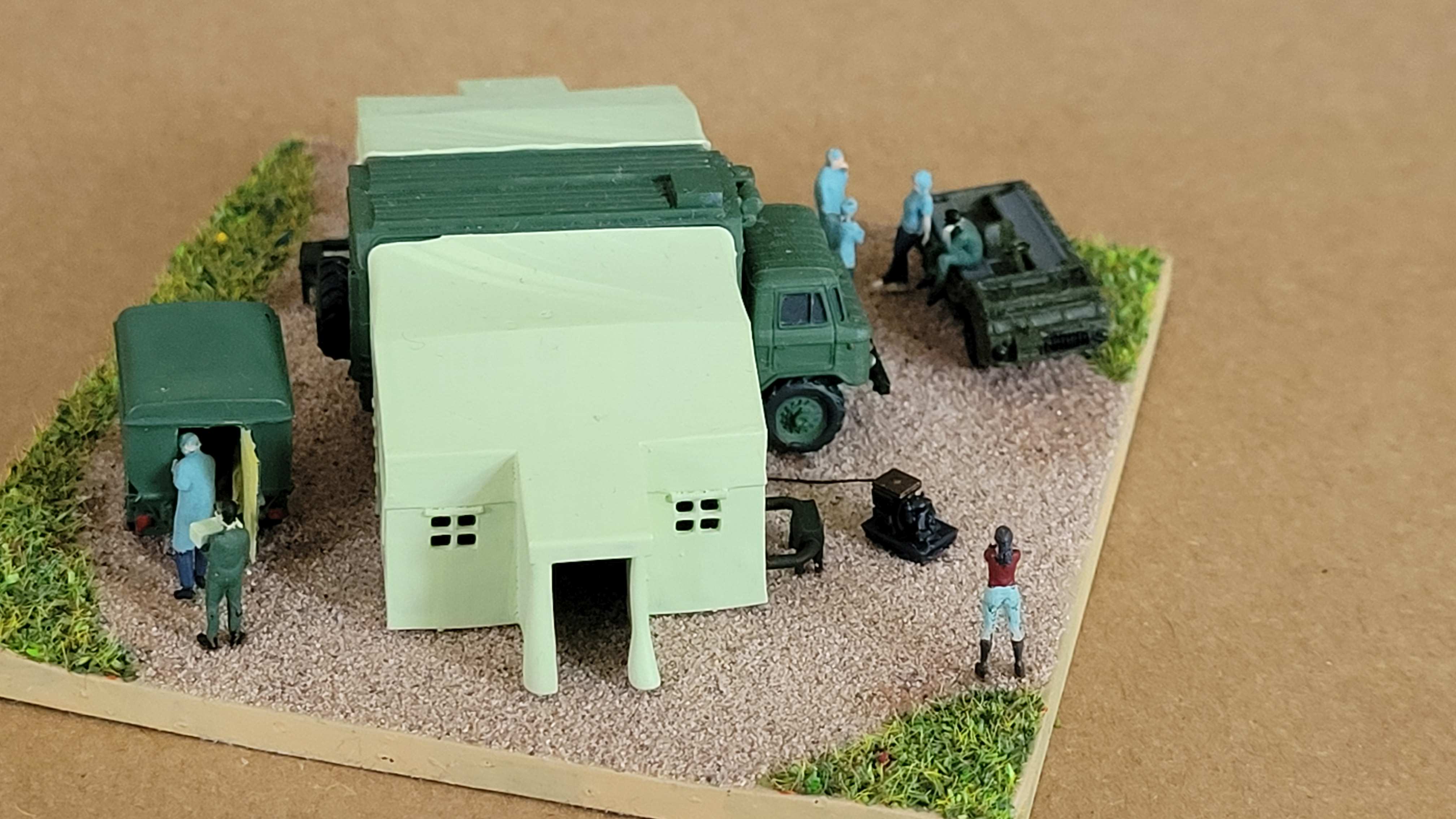 GAZ 66 - AP-2 Mobile hospital (1-160) by Slanjonok | Download free STL ...