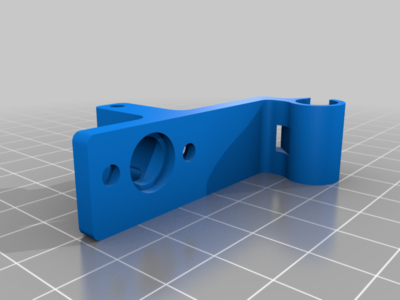 Filament Guide for Ender 3 V2/Pro using Dual Gear Extruder by hextremeLogic | Download free STL ...