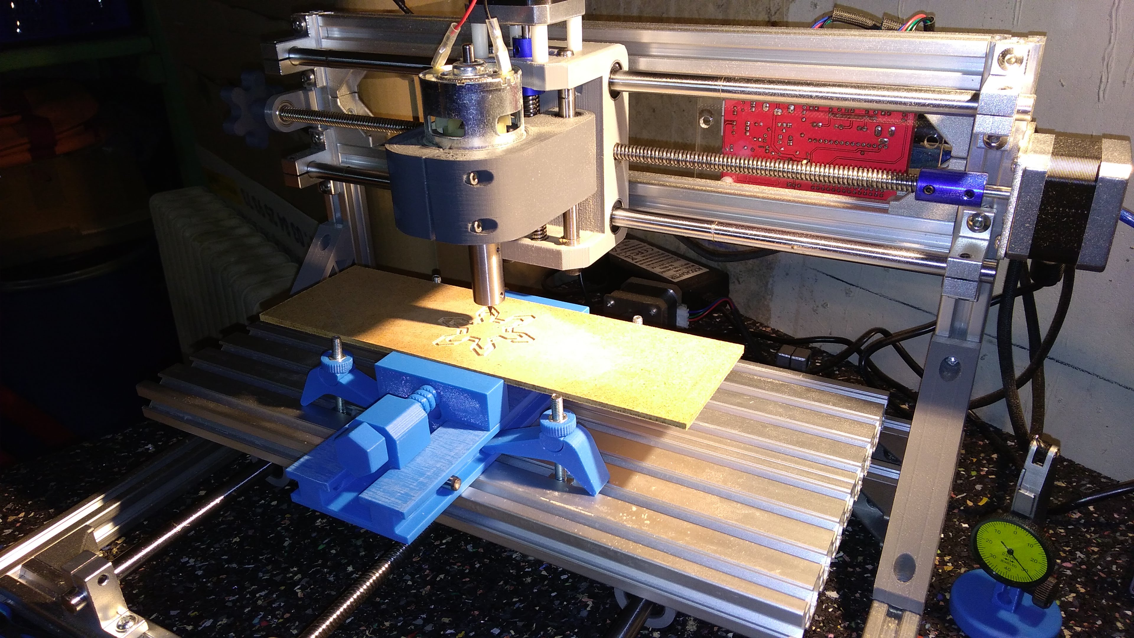 CNC 3018 Étau by ldom21 | Download free STL model | Printables.com