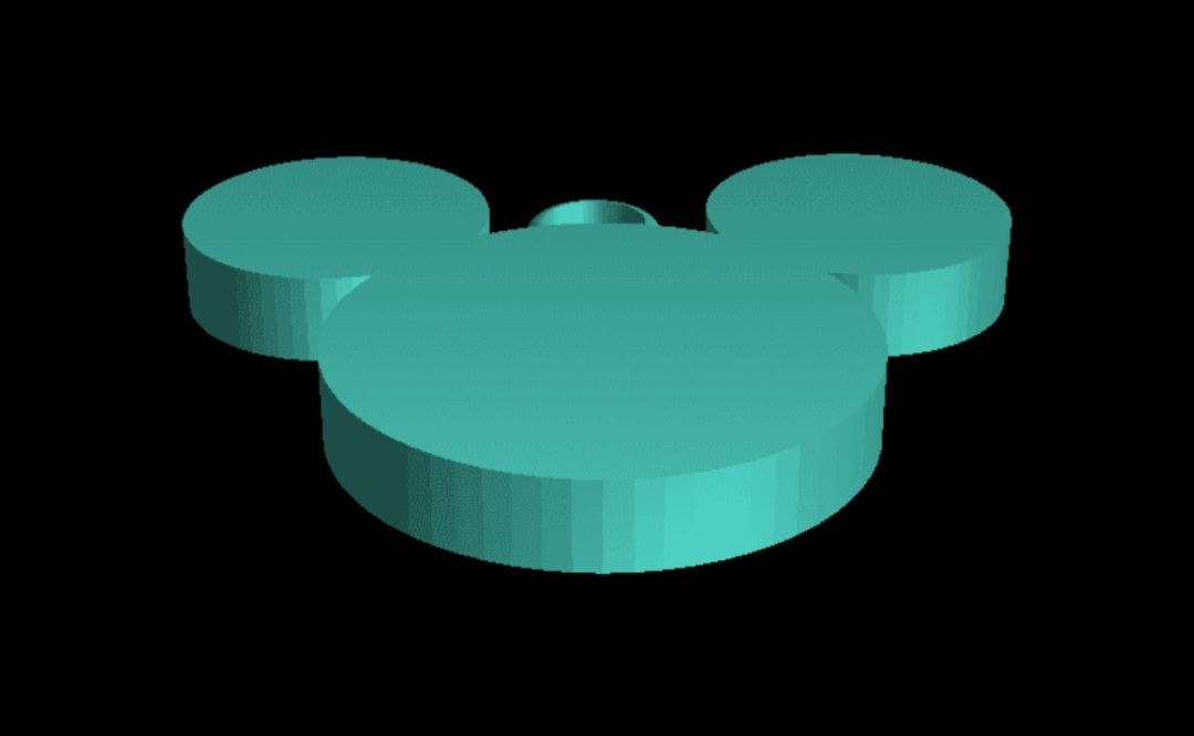 Mickey Pendant by 3d man | Download free STL model | Printables.com