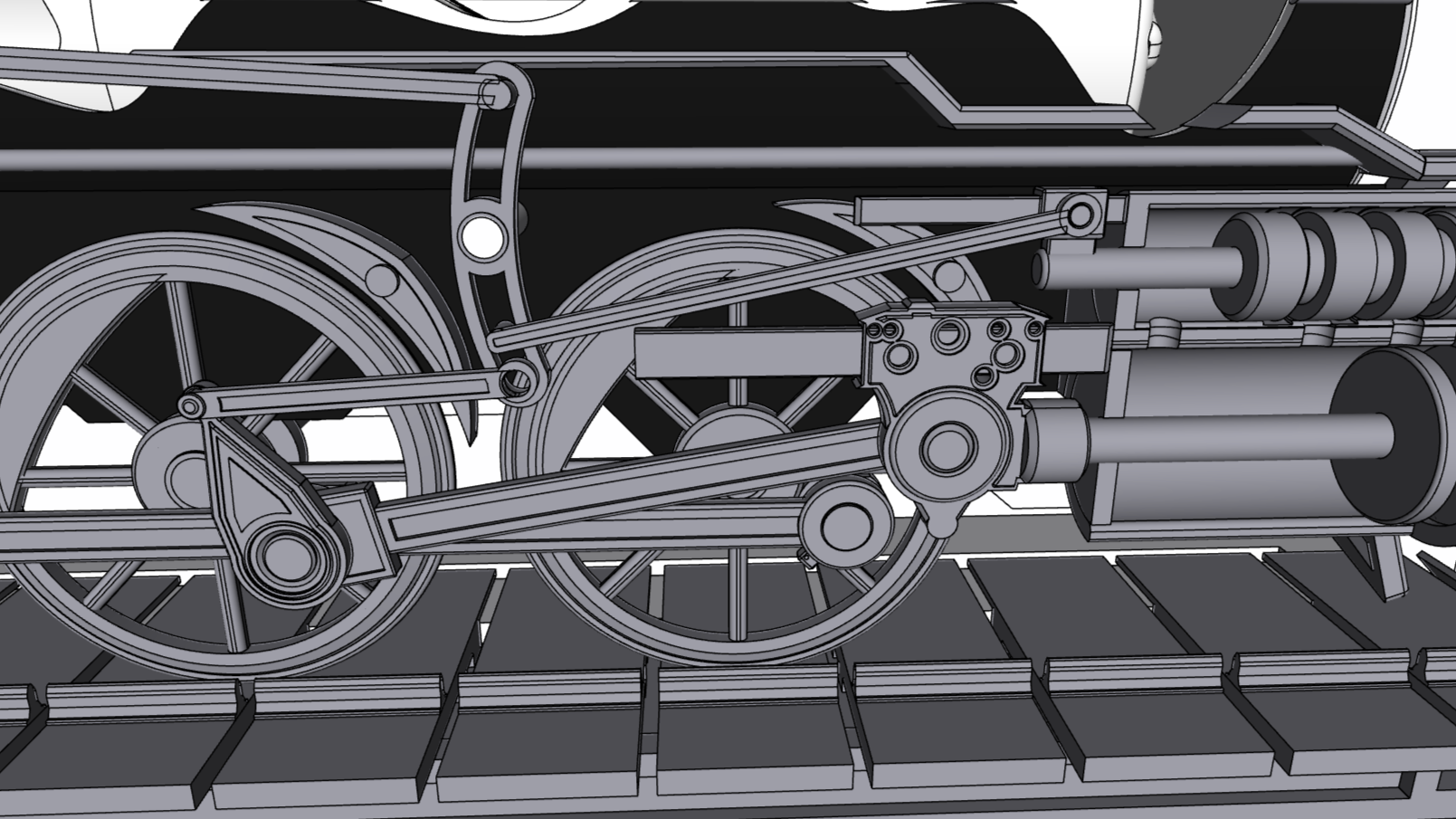 Steam Train by Antek M Studio | Download free STL model | Printables.com