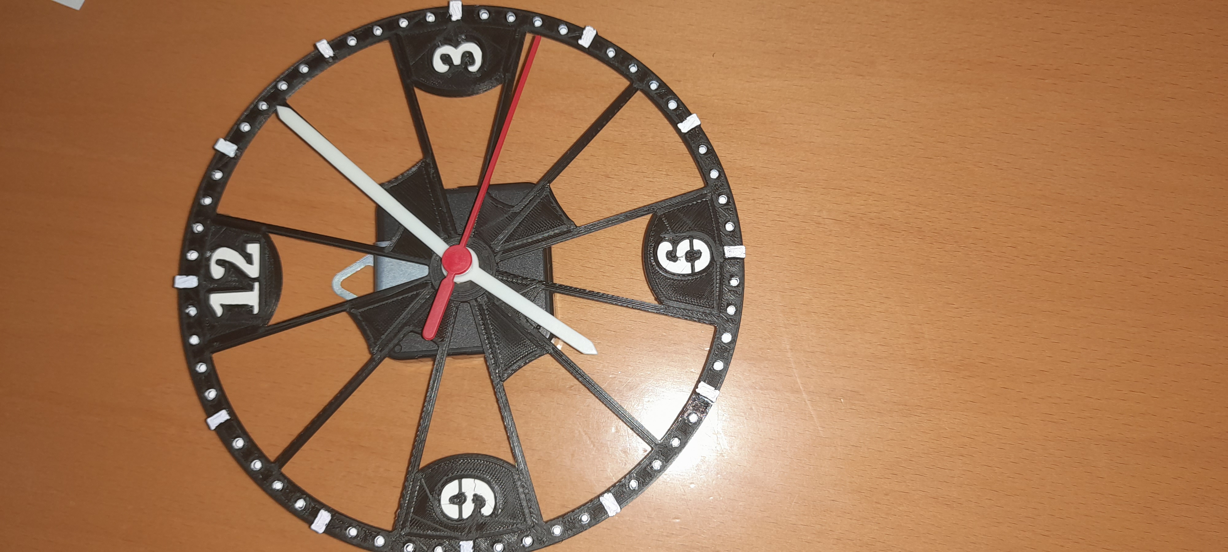 Clock face for wall mounted clock by TheoBr24 | Download free STL model ...