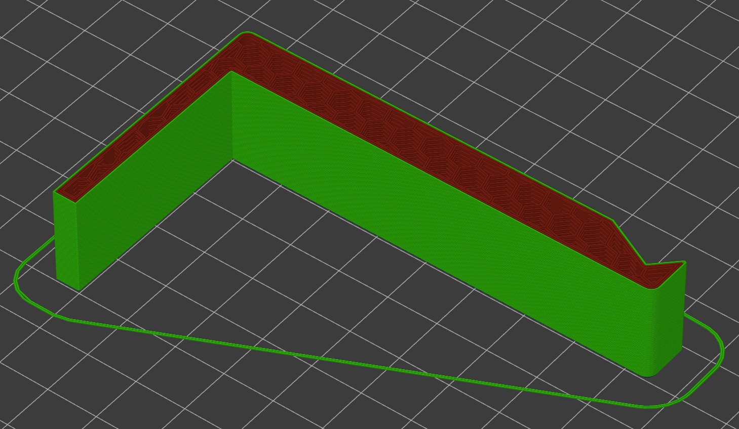 Laptop hook for near wall vertical storage by Magnumi2k | Download free ...