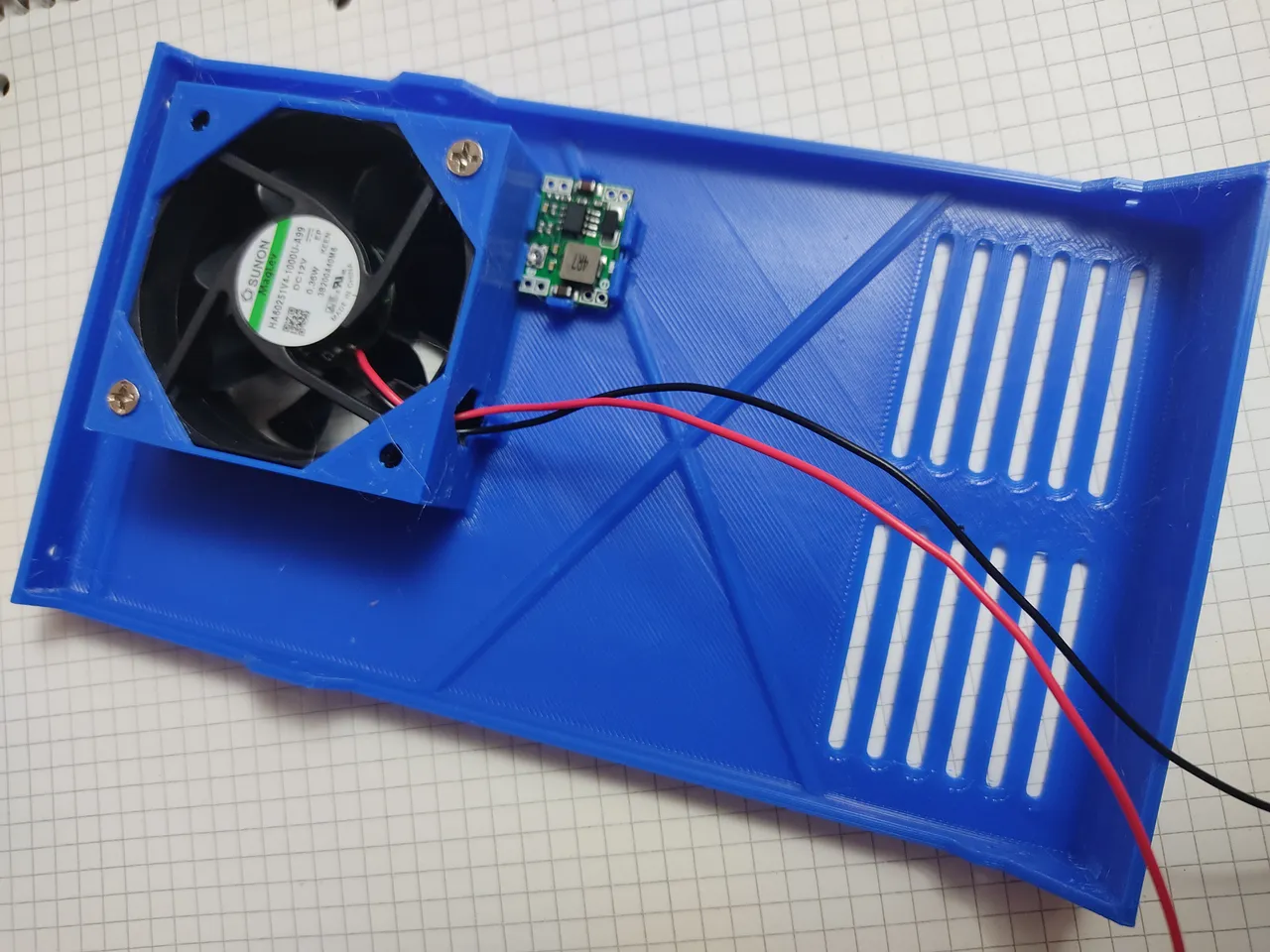 60x25mm Fan Mod for Cheng Liang P360W24V Powersupply - TwoTrees ...