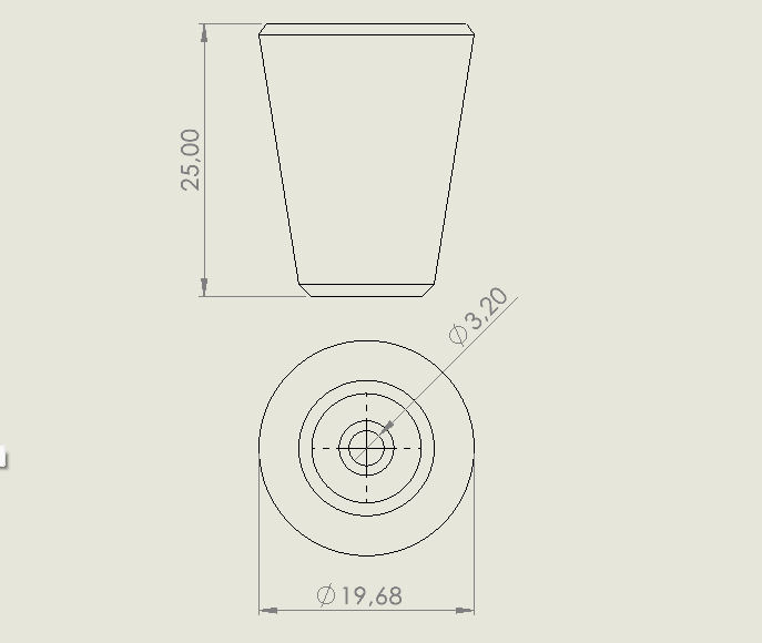 Bathtub knob with M3 nut by Davide Mognaschi | Download free STL model ...