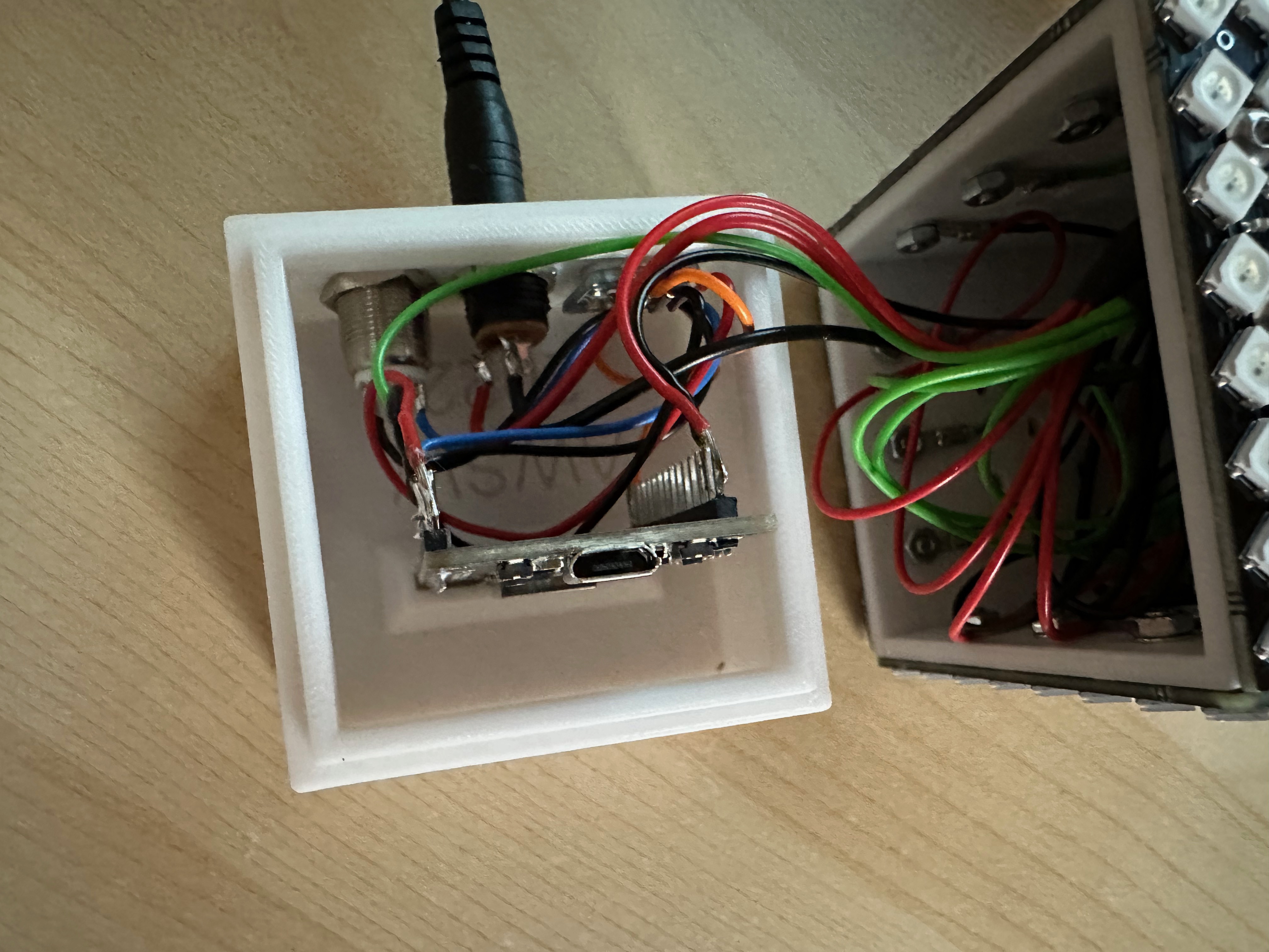 Music reactive matrix LED cube by AWSW | Download free STL model ...