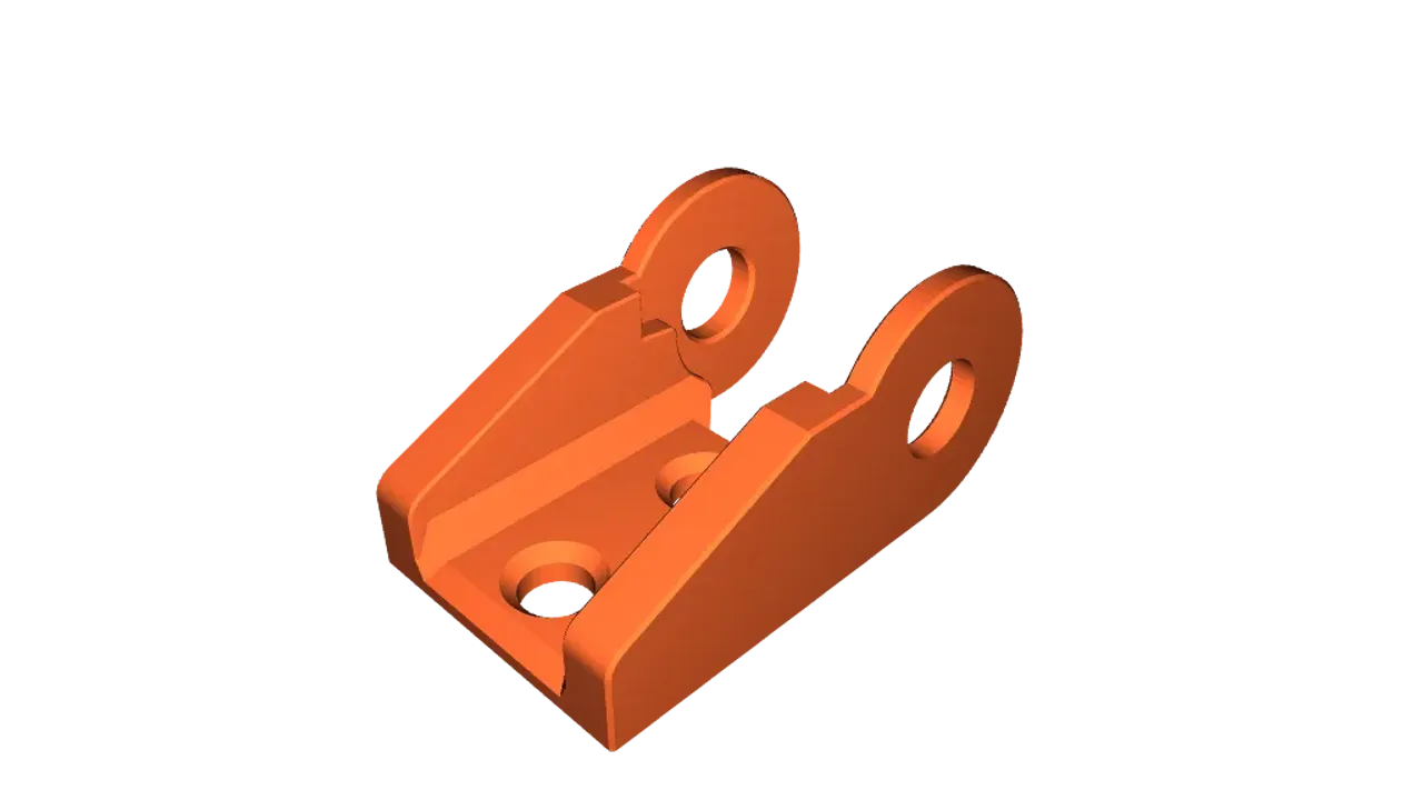Drag chain end, no flex, for 10x11 by Dajosco | Download free STL model ...