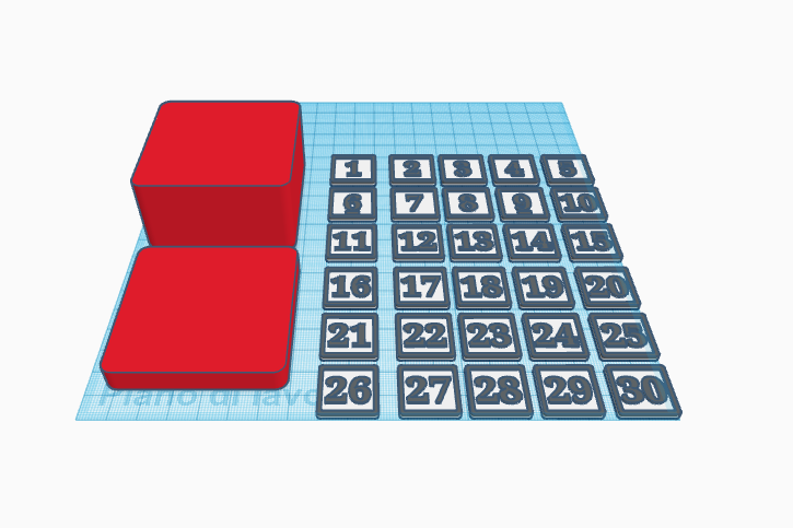 Drawing Numbers and Customizable Box (Numbers 1 - 30) For School by ...