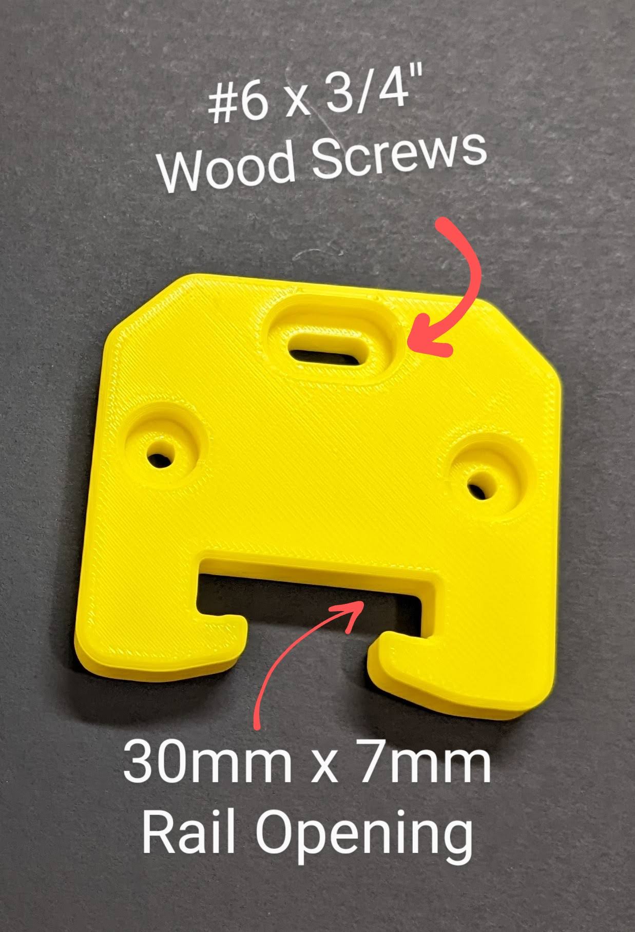 Improved Drawer Rail Guide/Retainer by cdsmakestuff | Download free STL ...