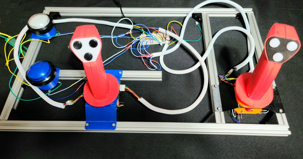 Arcade Prototype Controller by AdamantLife | Download free STL model ...