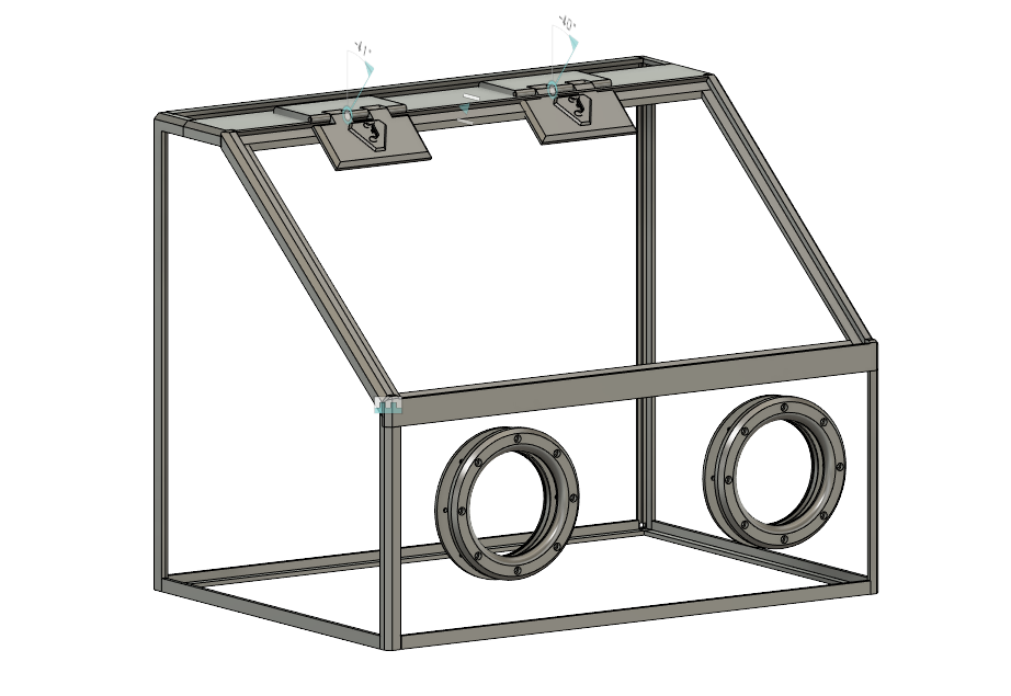 DIY laboratory glove box by Scientia7 | Download free STL model ...