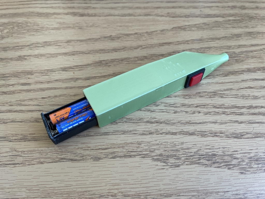 Laser Pointer from spare parts by Will | Download free STL model ...
