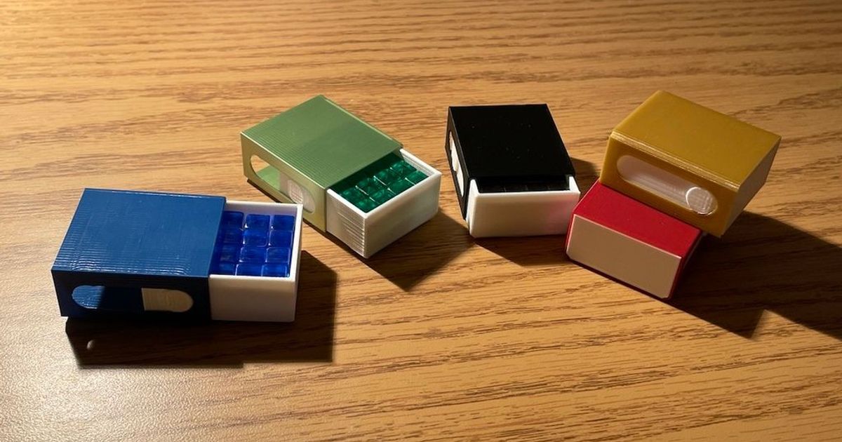 Parametric Box with Snap-fit Lid (Terraforming Mars) by Will | Download ...