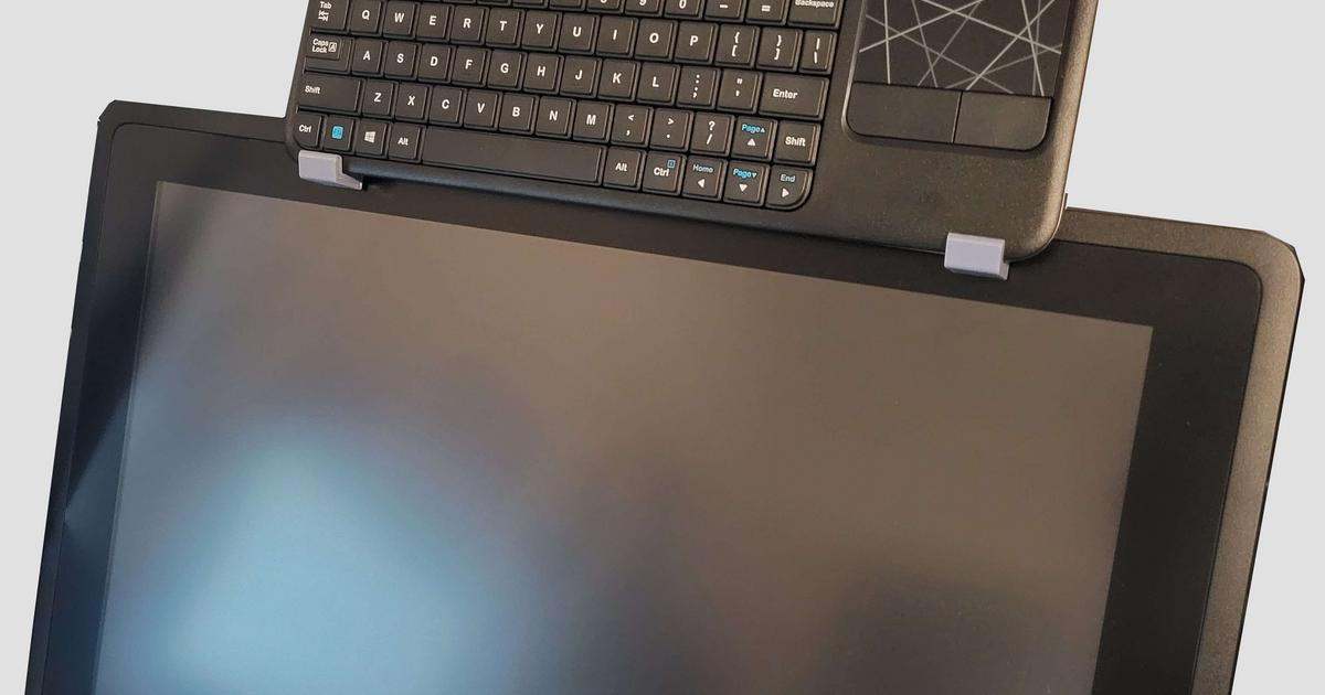 Logitech K400 Bracket for 22'' Wacom Cintiq by Dell Conagher | Download ...