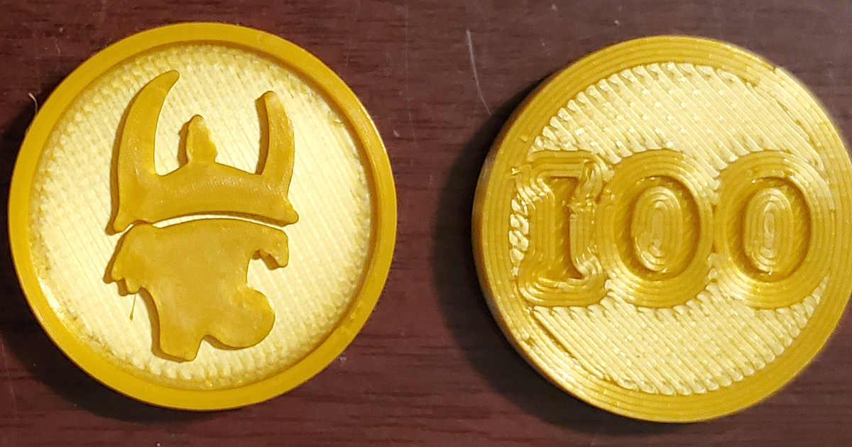 Dork Tower Replacement/Upgrade Money by Skia_MKX | Download free STL ...