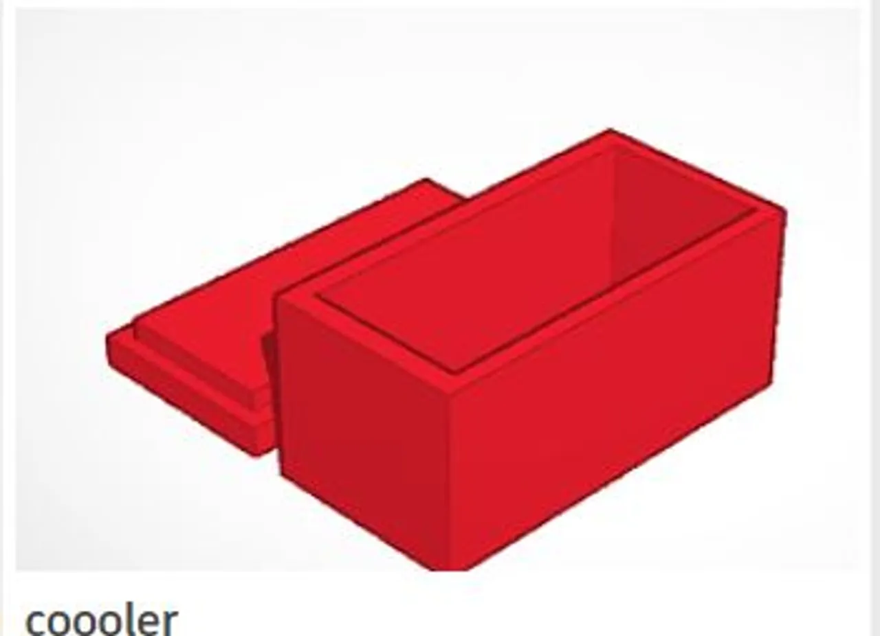 3d printed cooler by taysen | Download free STL model | Printables.com