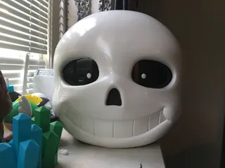 Sans Mask from Undertale by TotallyAddicted | Download free STL model ...