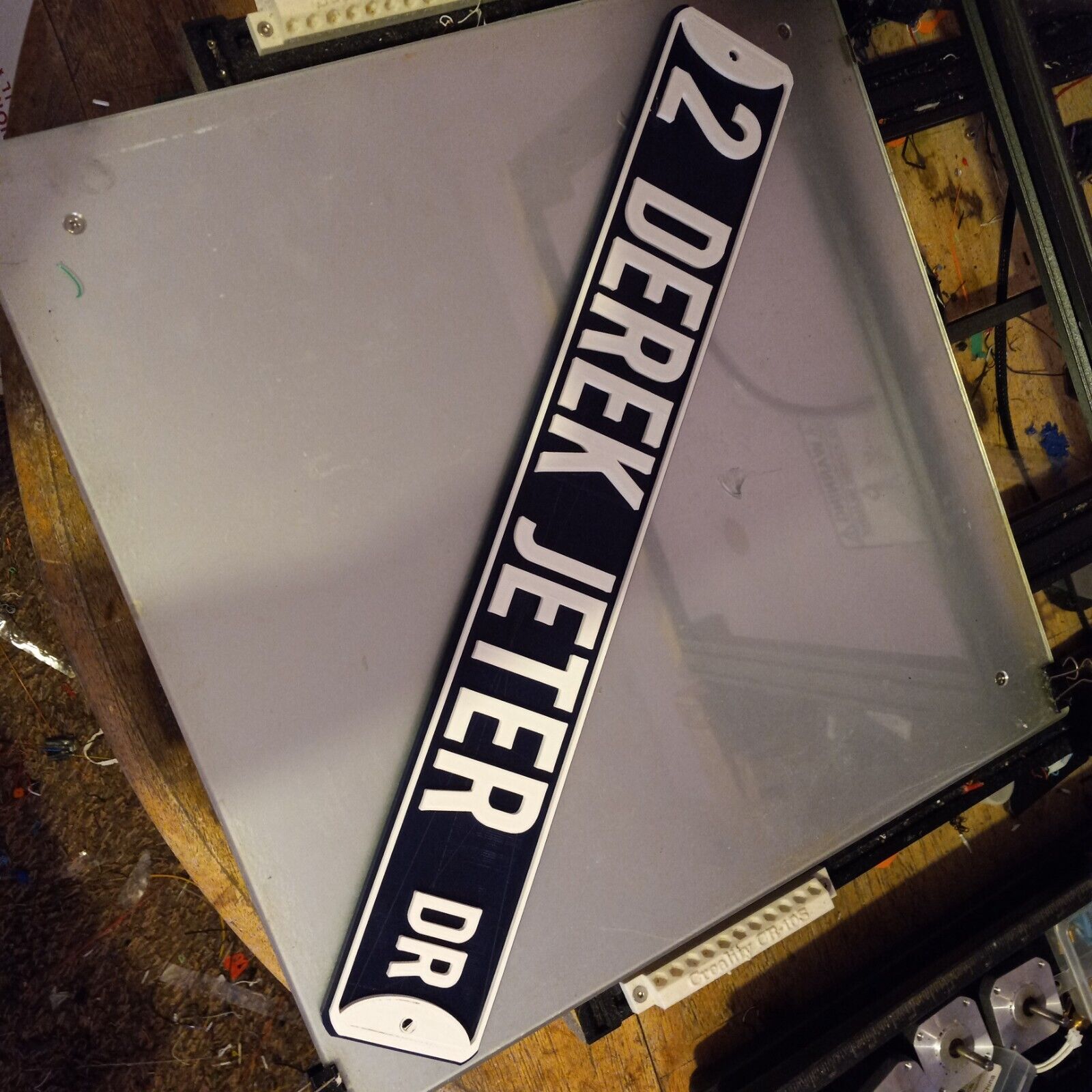 Derek Jeter Street Sign 2D by Spencer-3D | Download free STL model | Printables.com