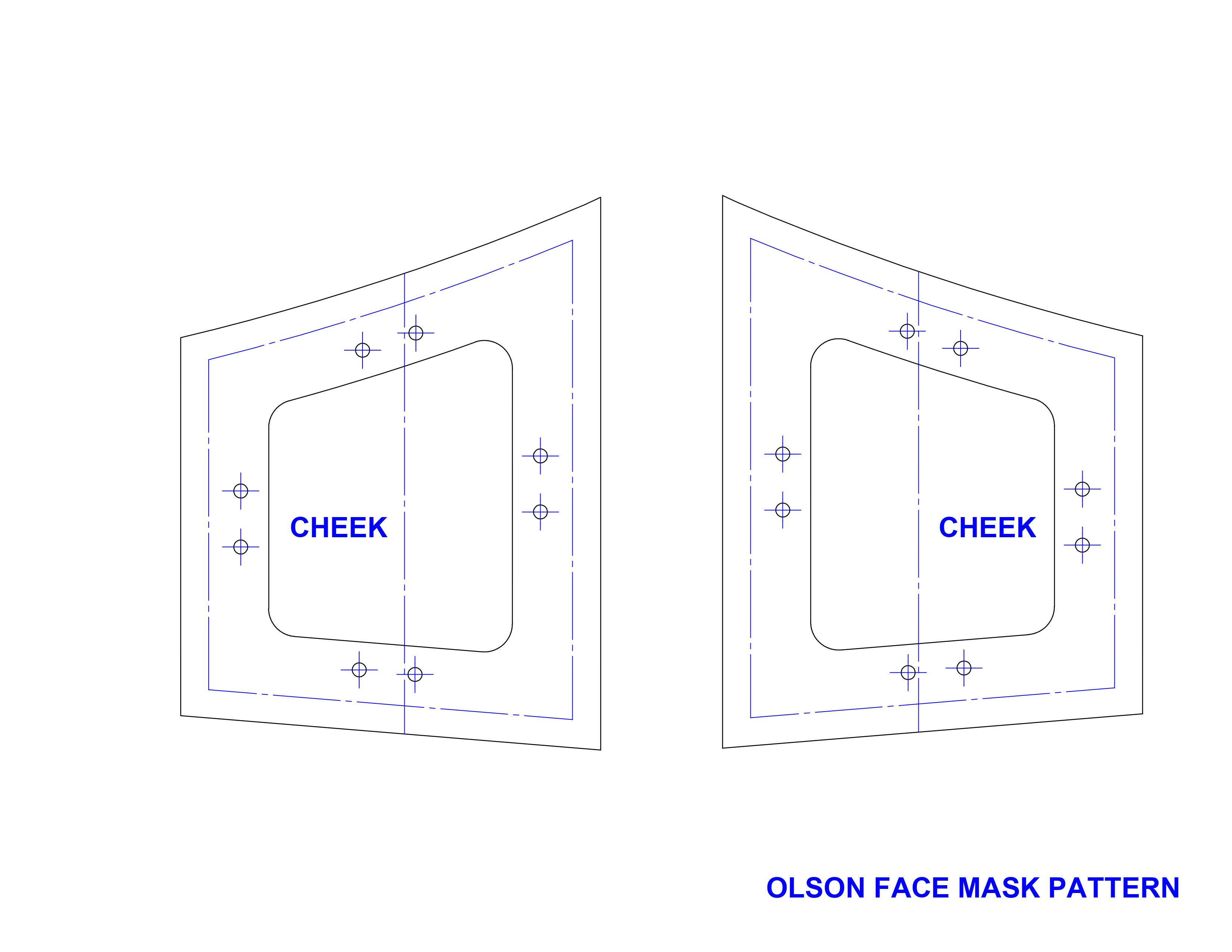 Cloth Face Mask with filter pocket and 3D Printed Nose Bridge by ...