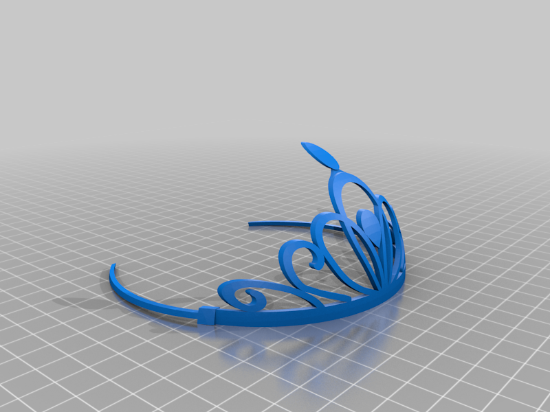 Princess Crown by Raj | Download free STL model | Printables.com