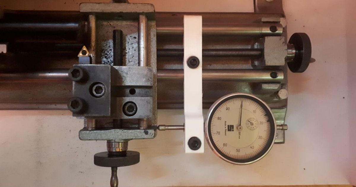 Emco Unimat Dial Indicator for x axis mount by Paweł | Download free ...