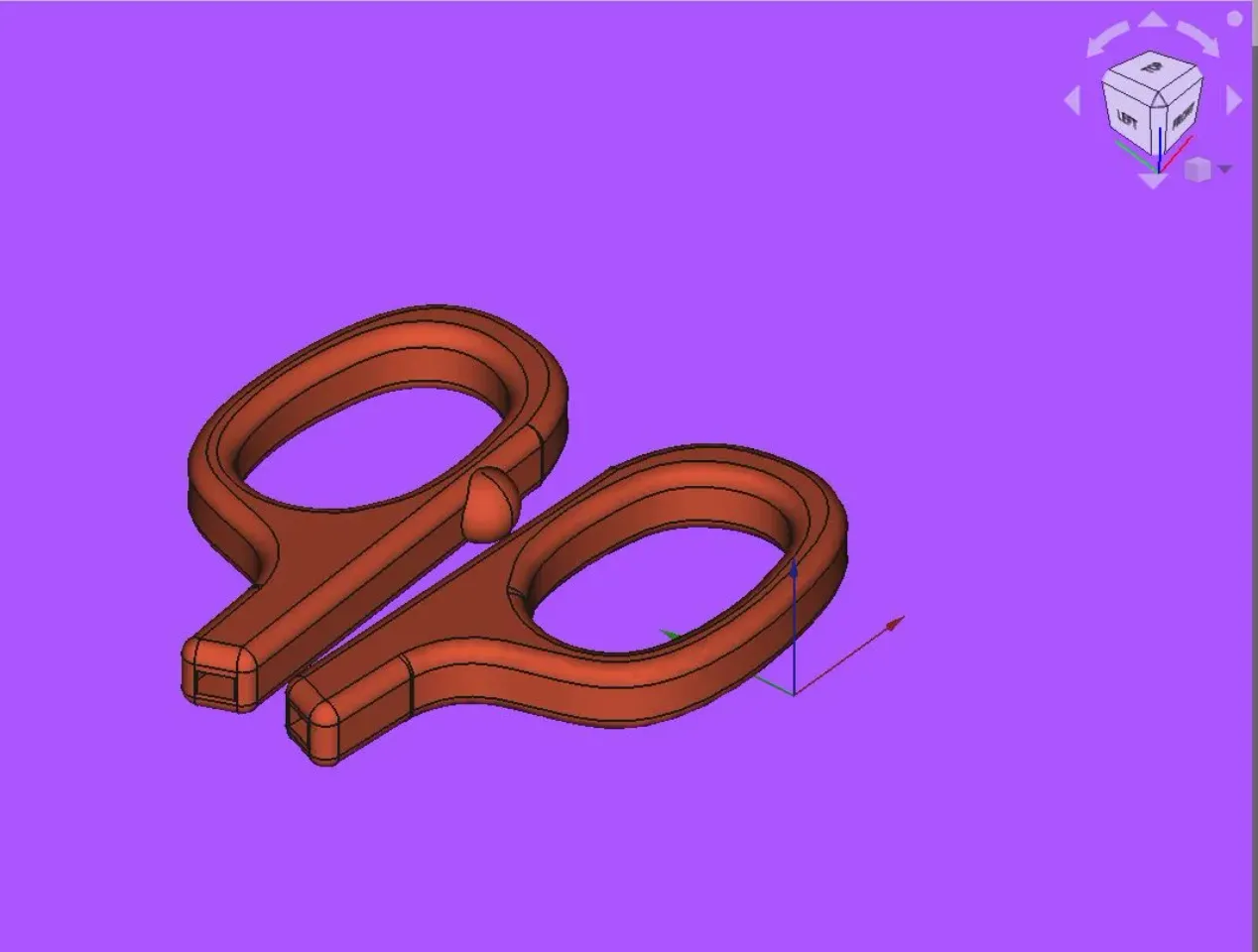 scissors / tijeras (STL, FREECAD and STEP Files) by ManelTo | Download ...