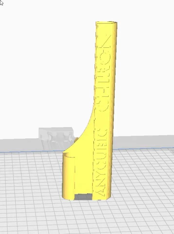 Anycubic Chiron Druckbett Kabel Führung / Anycubic Chiron print bed ...