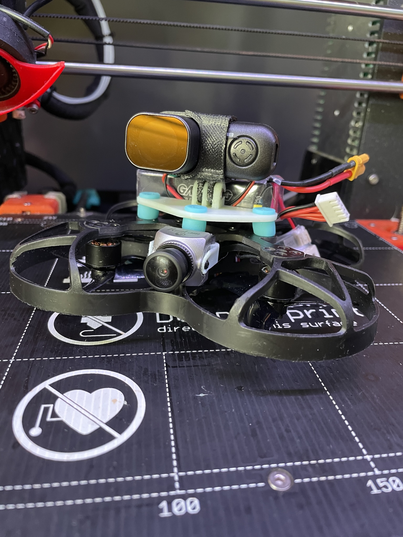 Runcam Thumb Pro 4k mount for betaFPV 95x v2 by Rey | Download free STL ...