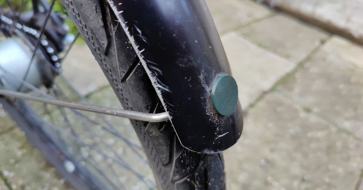 Bicycle Mudguard / Fender mounting block (Union Lite) by Jurriaan ...