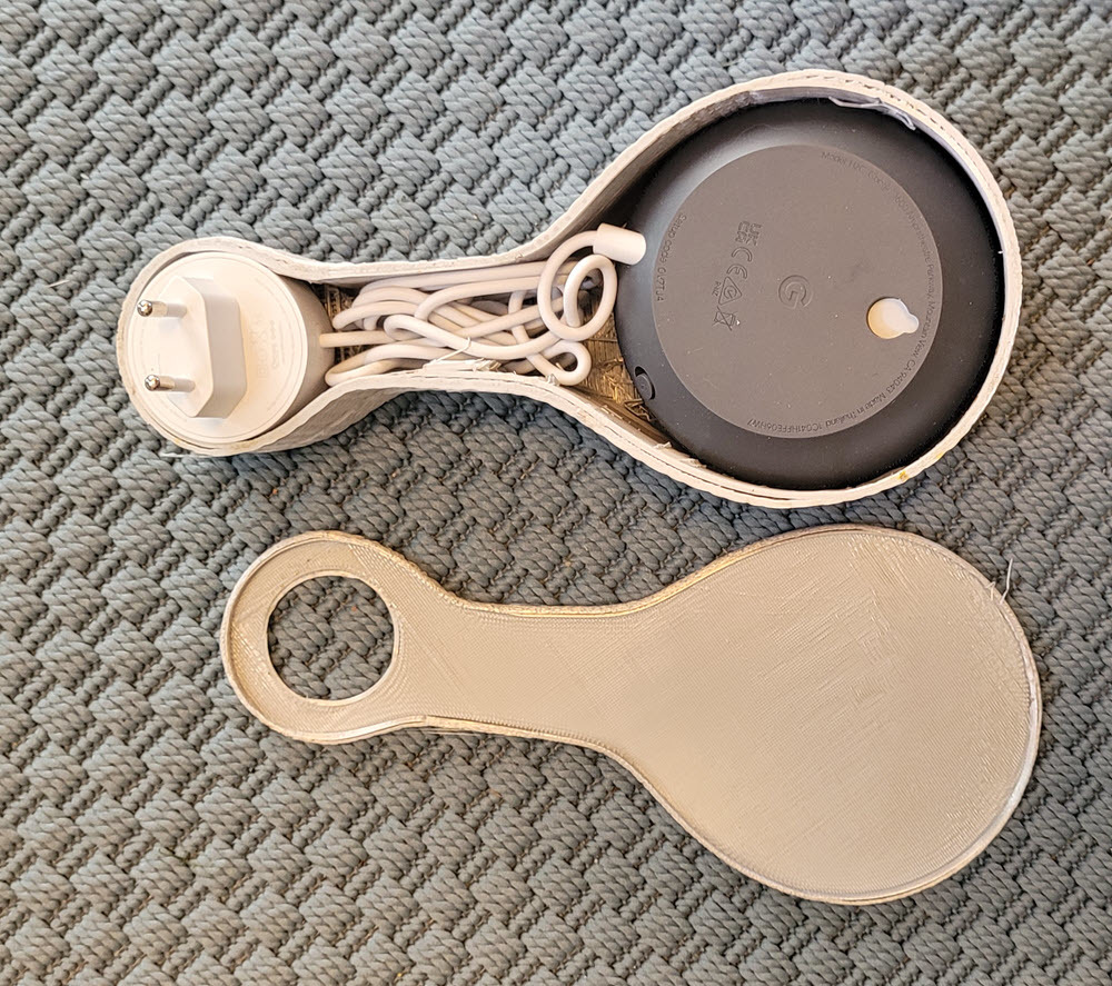 Google Nest Mini - Google Home Mini splash proof wall holder by Lloyd ...