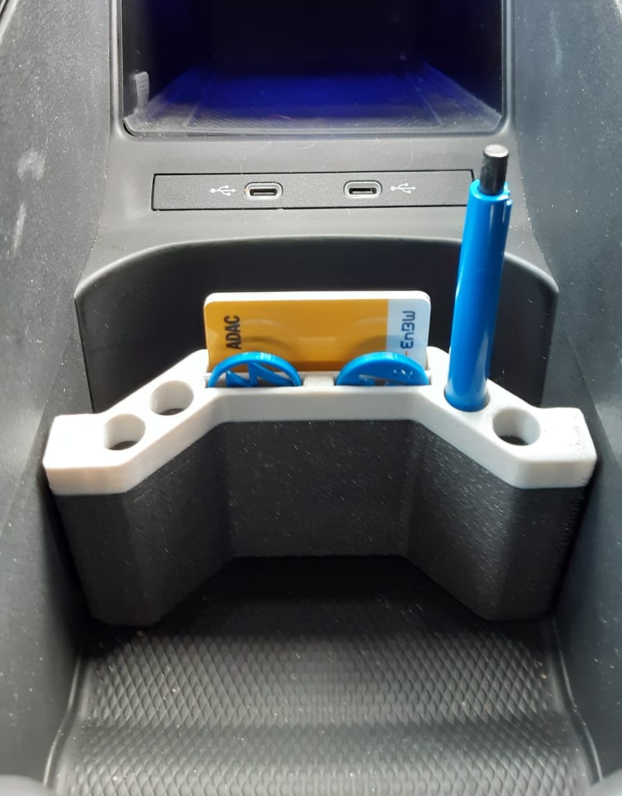 VW ID.4/ID.5 Center Console Divider by S. Stobbe | Download free STL ...