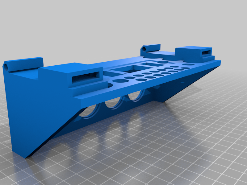 Din Rail mount for 30mm Arcade Buttons and an Adafruit controller by ...