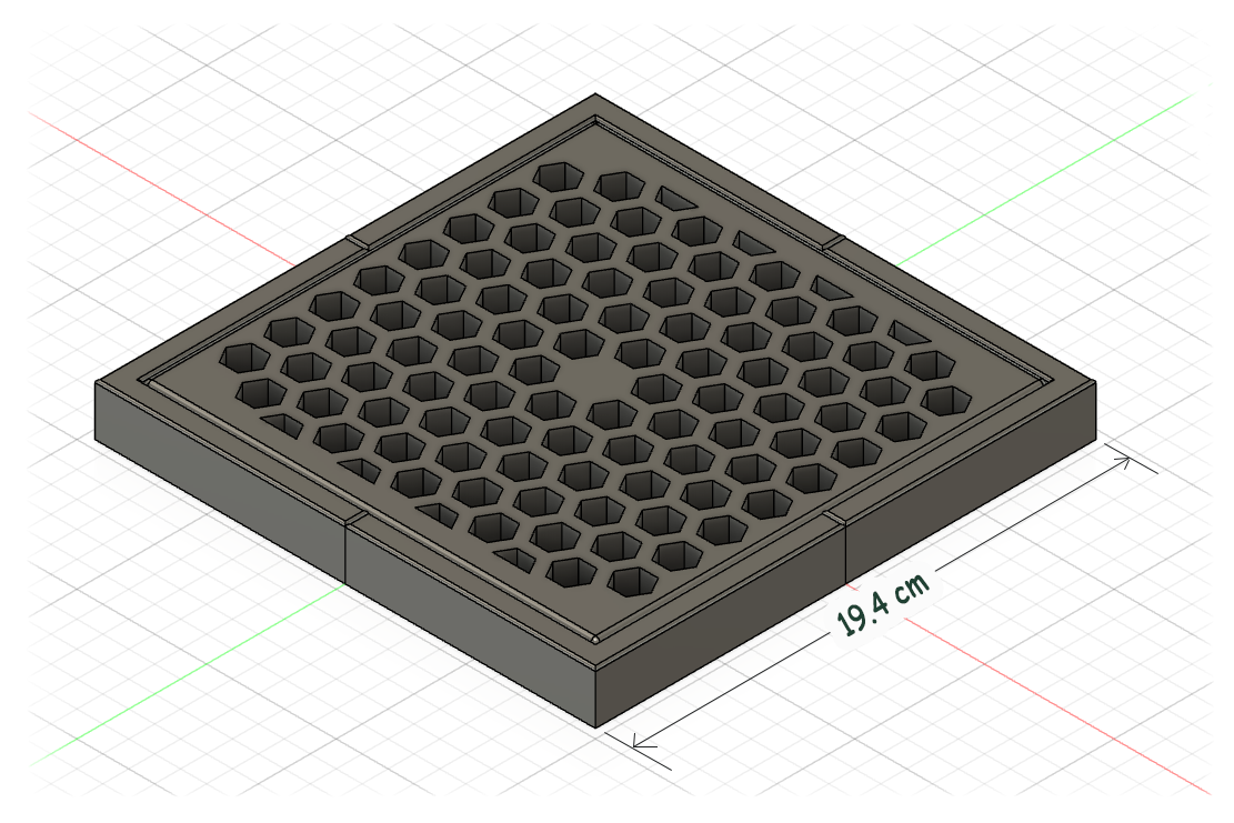 Garden Drain Strainer Cover by rbid | Download free STL model ...