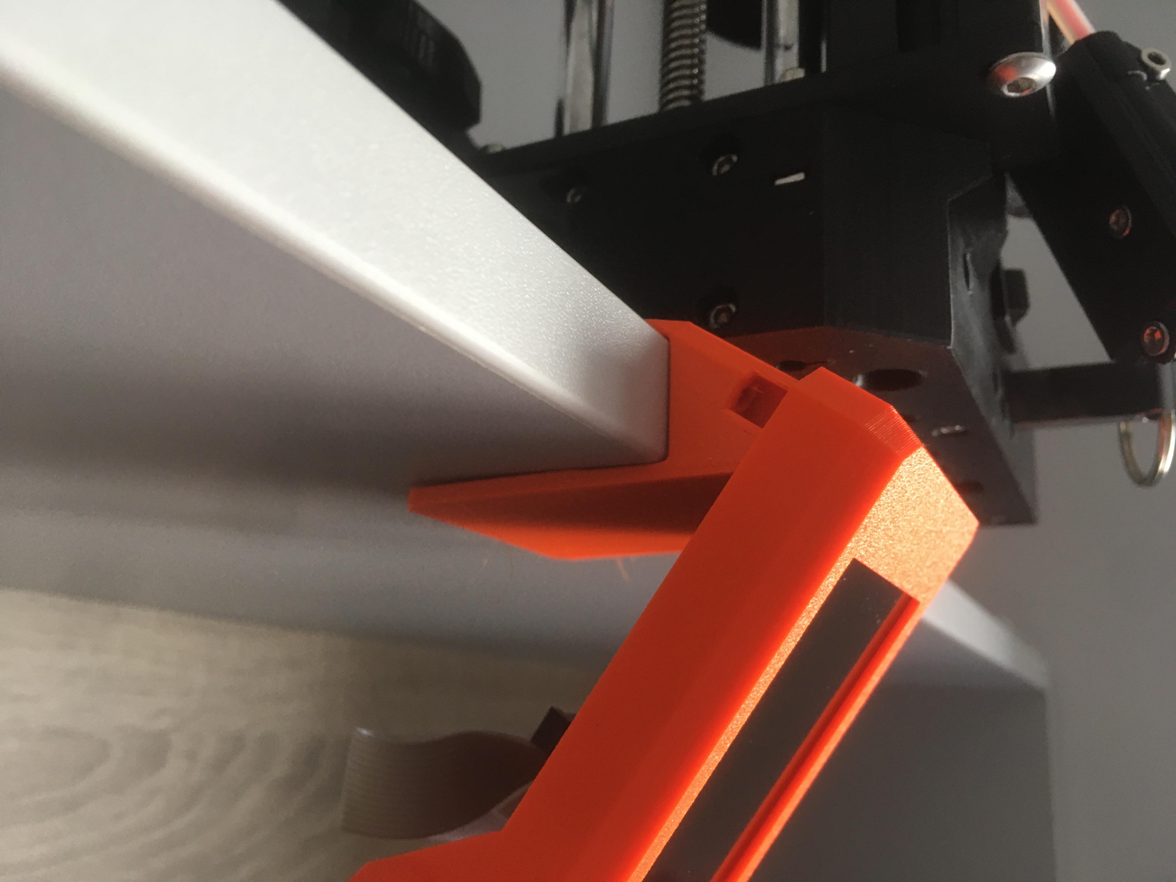 Prusa MINI+ screen shelf bracket by Albert Polak | Download free STL model | Printables.com