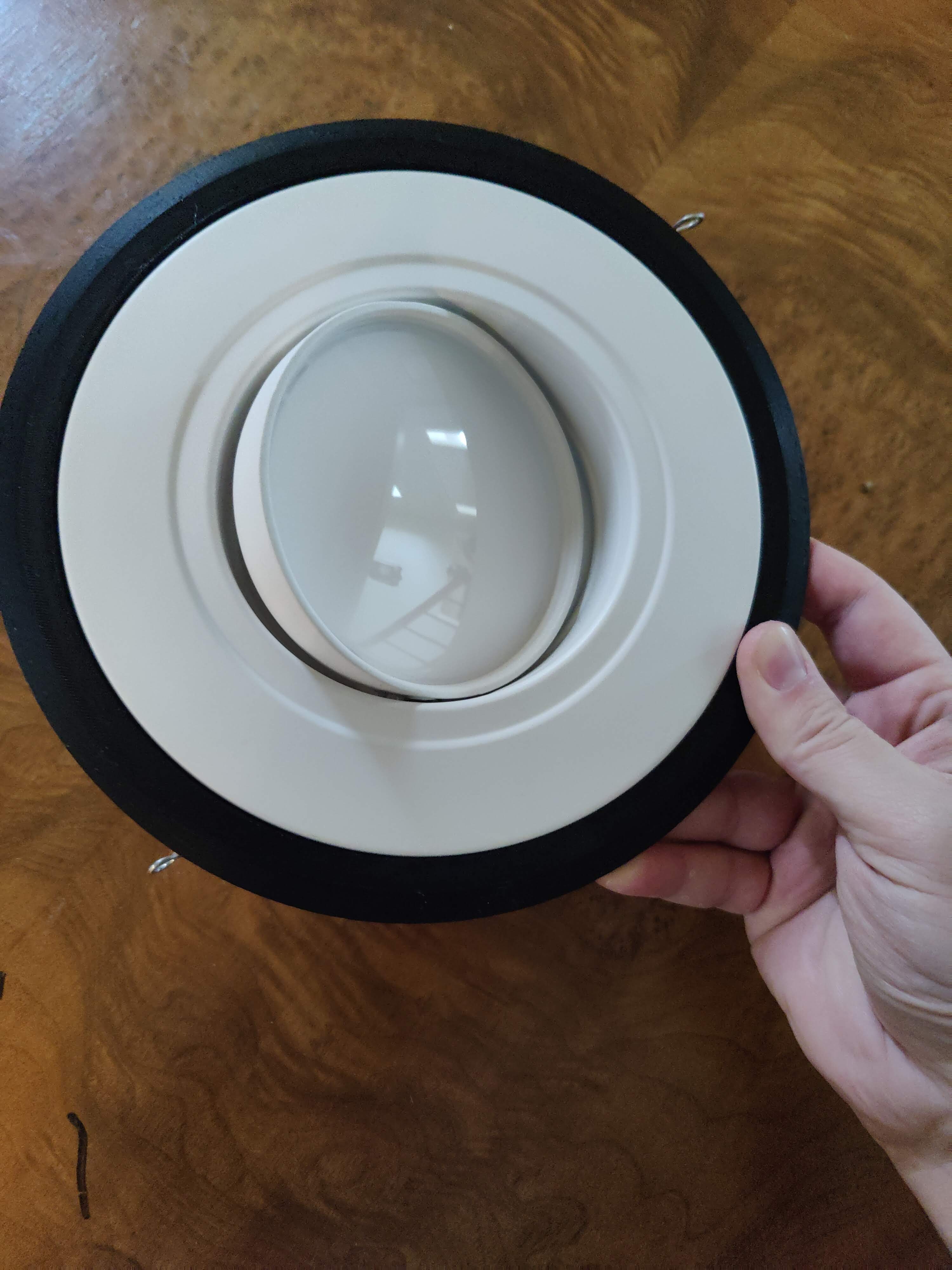 Recessed lighting trim adapter by blacksmithforlife | Download free STL ...