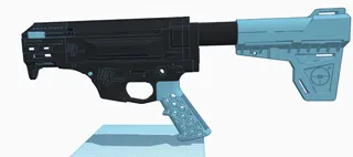 M4/m249 Dust cover cuz y not? by FD x | Download free STL model ...