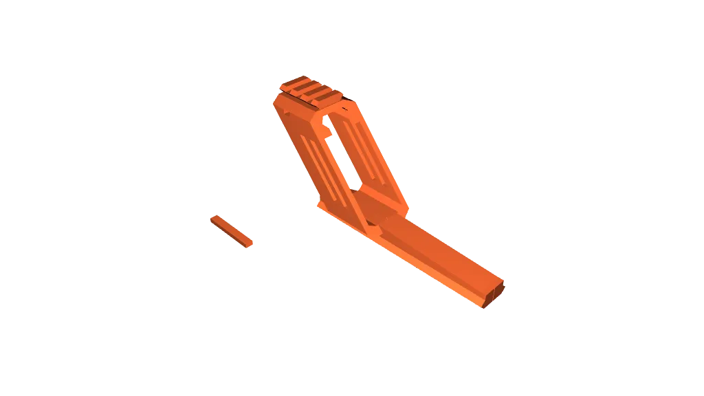 ATA Pistol Rail Adapter by FD x | Download free STL model | Printables.com