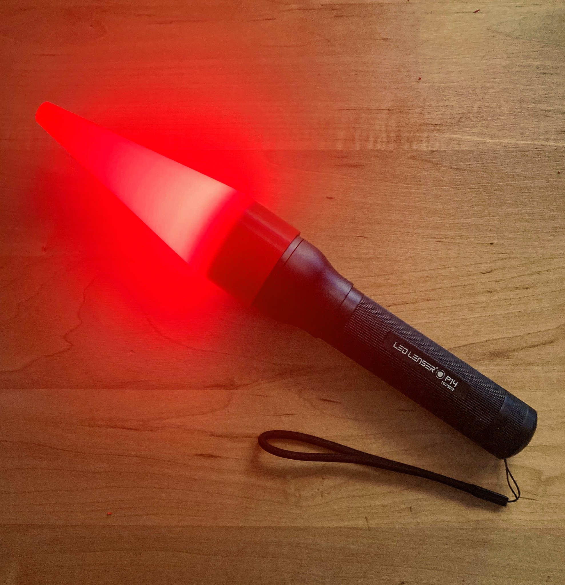 light cone for Ledlenser P14 by PrintING | Download free STL model ...