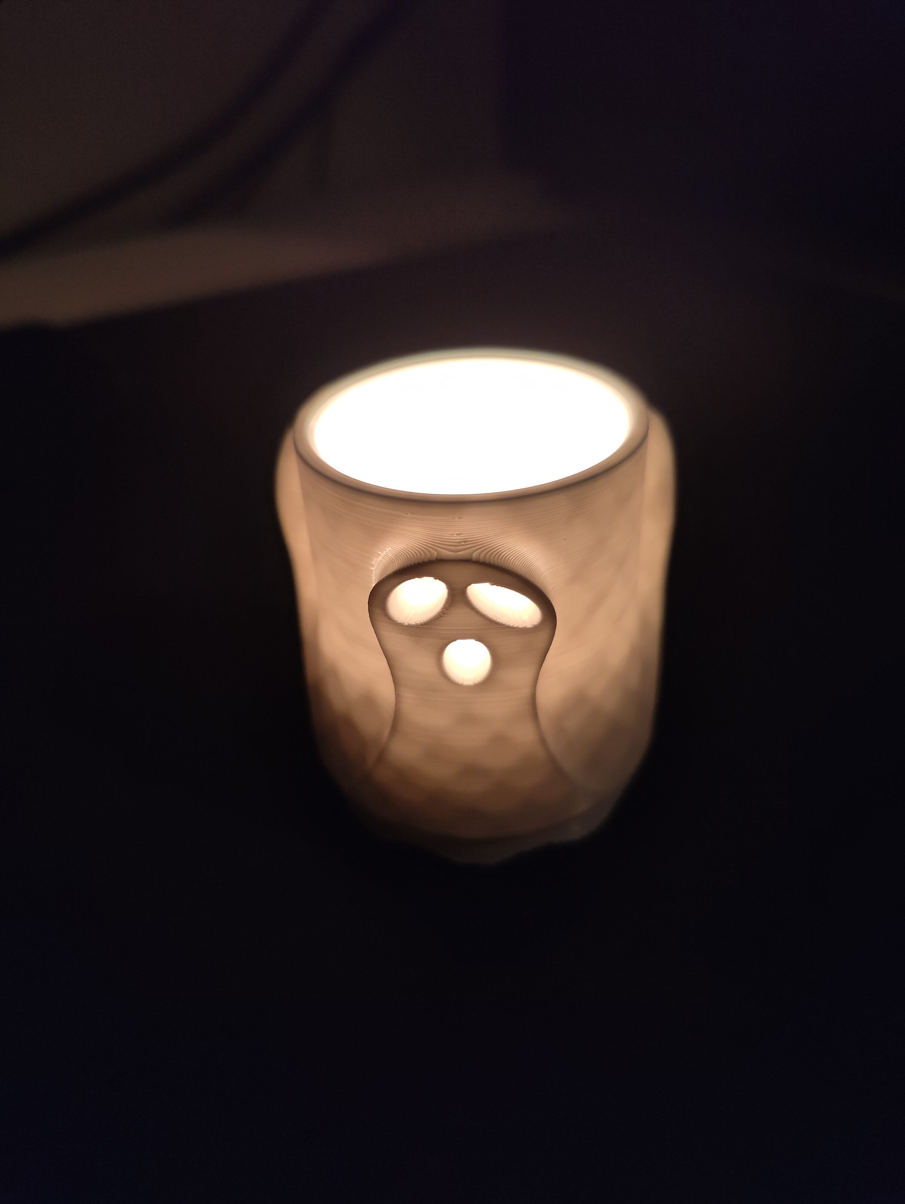 Tealight Ghost Holder by Wami | Download free STL model | Printables.com