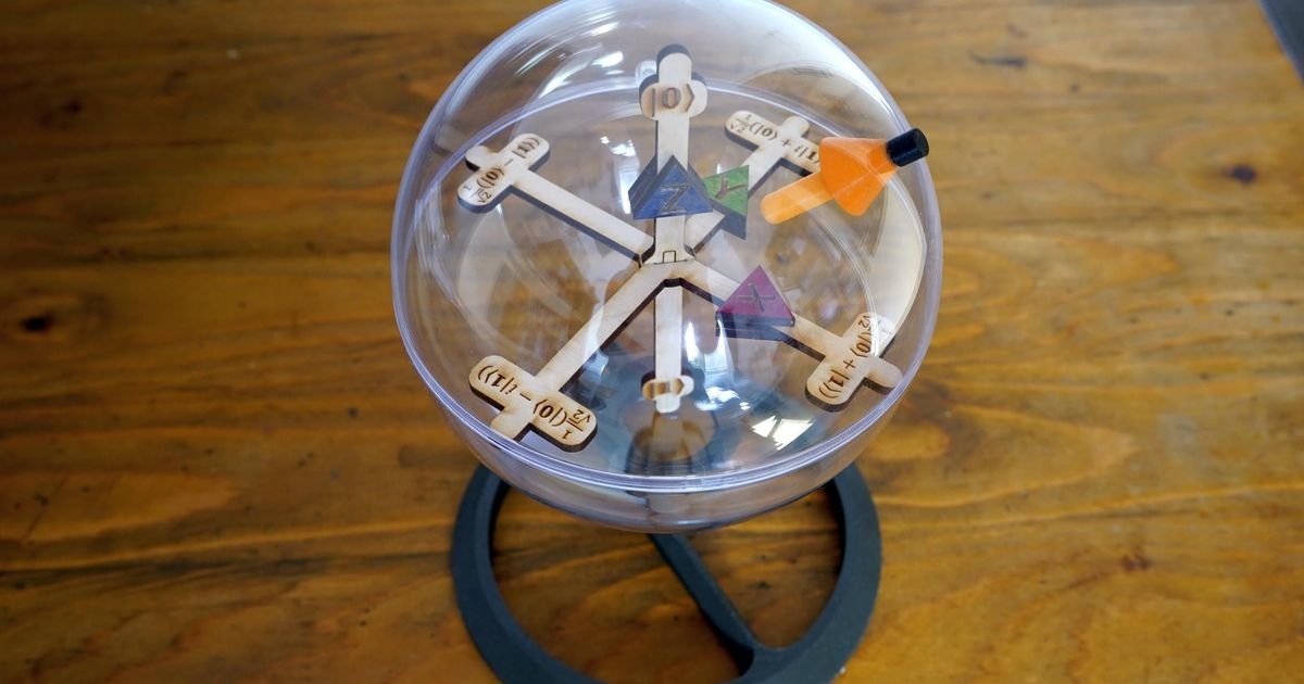 Bloch Sphere Model by Franz | Download free STL model | Printables.com