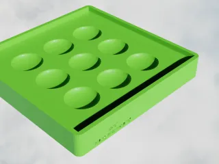 Paint Tray for acrylic paint by FlaJeepGuy | Download free STL model ...