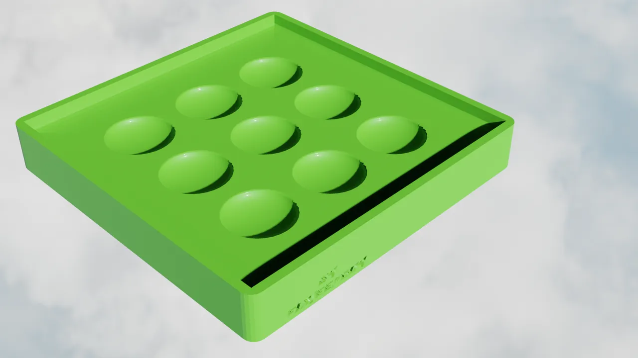 Paint Tray for acrylic paint by FlaJeepGuy | Download free STL model ...