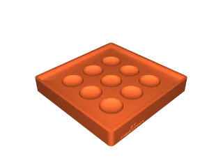 Paint Tray for acrylic paint by FlaJeepGuy | Download free STL model ...