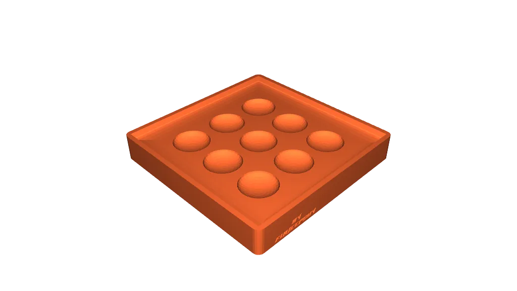 Paint Tray for acrylic paint by FlaJeepGuy | Download free STL model ...