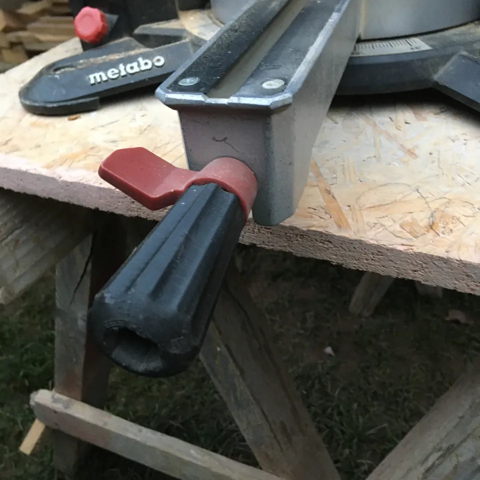 Miter saw set screw handle replacement by _cybermouse_ | Download free ...