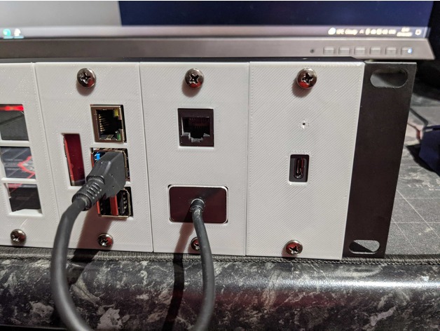Samsung T5 Rack Mount 19" 2U DAP Adapter by Moley001 | Download free ...
