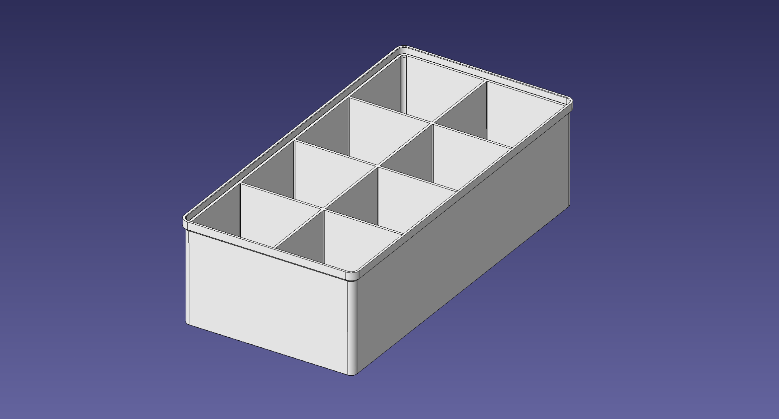 2x4 units, full height, 2x4 grid Stackable Insertbox by Bodo | Download ...