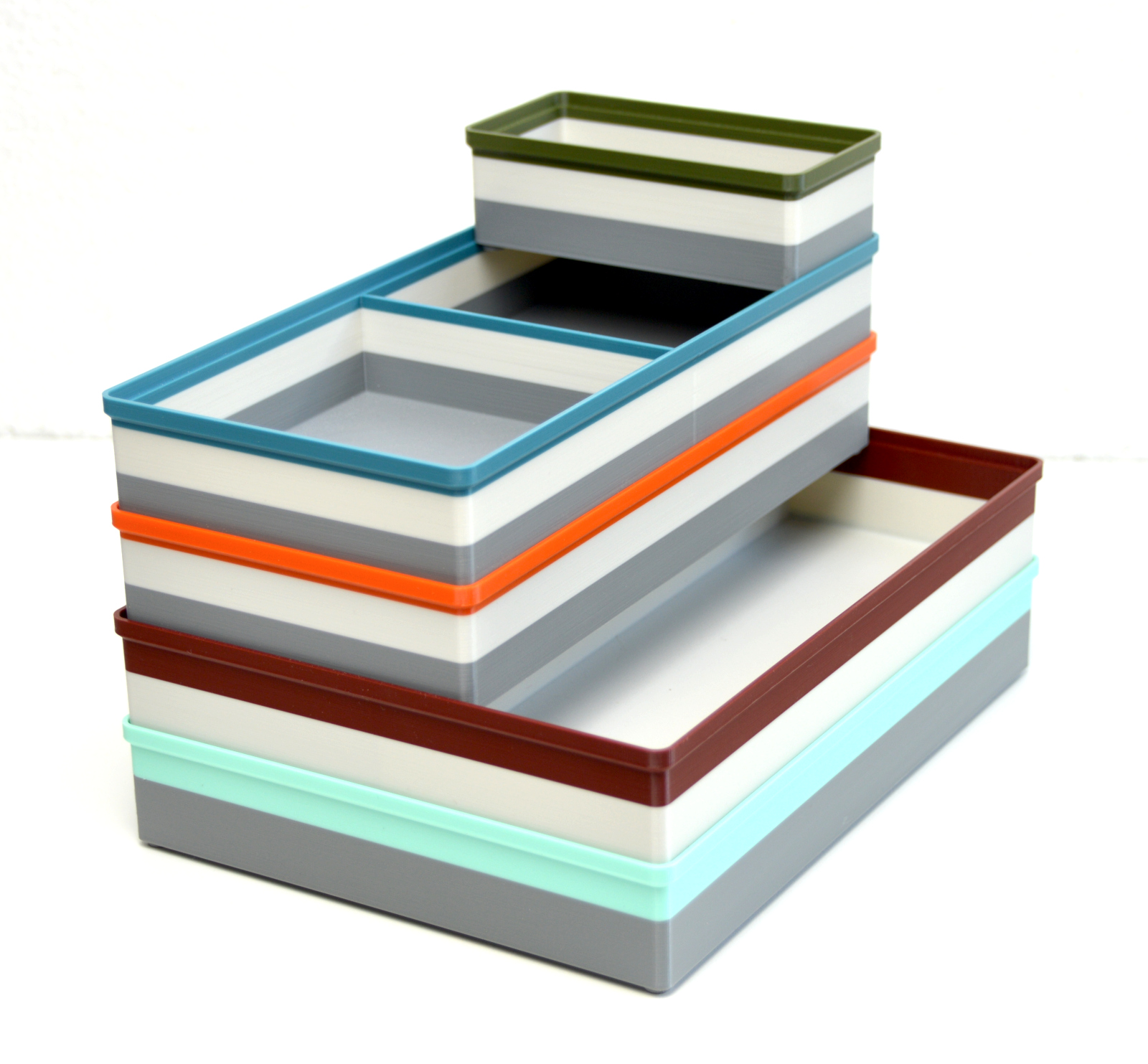 2x4 units, full height, 2x5 grid Stackable Insertbox by Bodo | Download ...